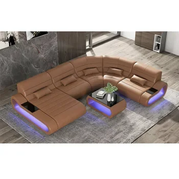 Shop Our Functional LED Sofa Set for Home - Modern Style