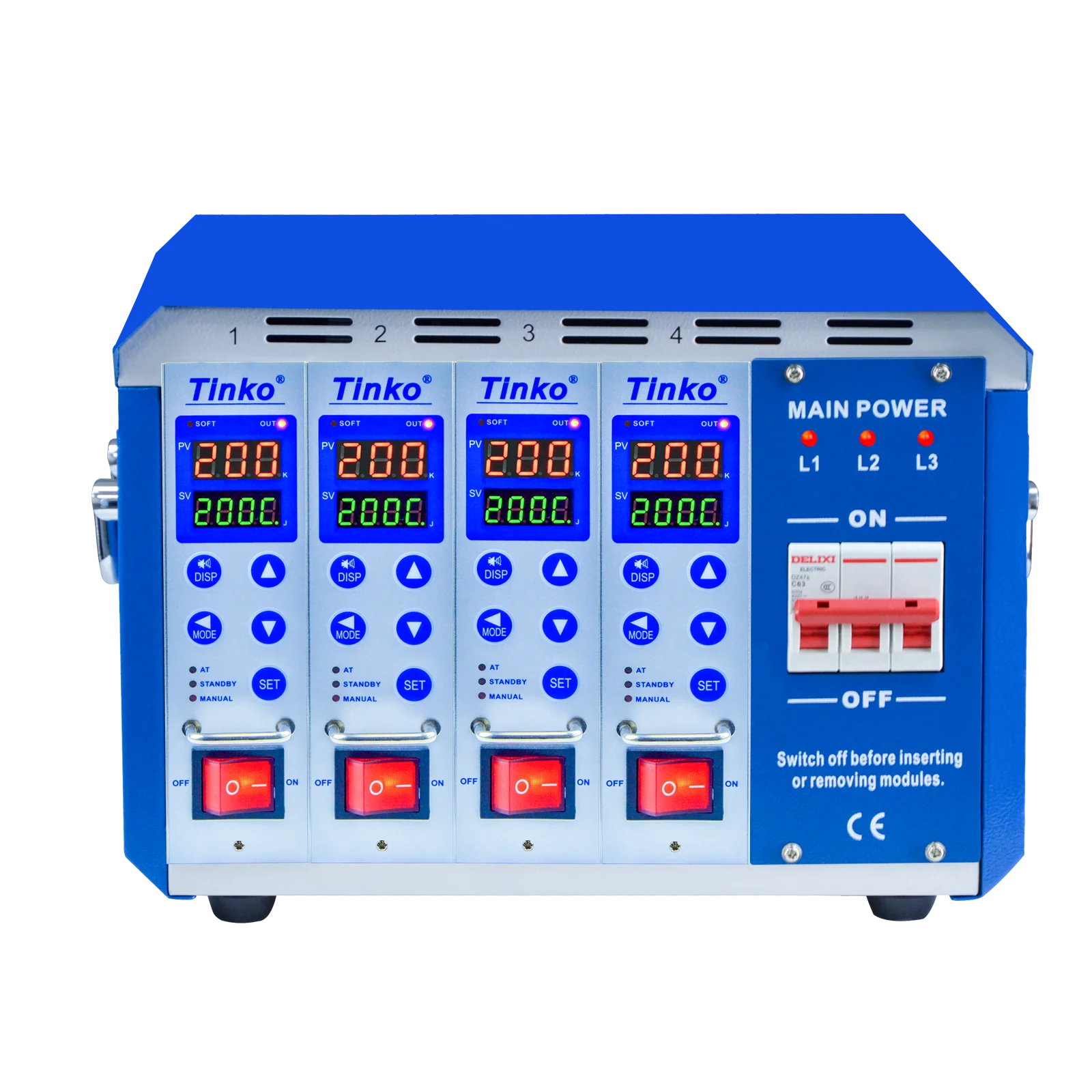 4 Zone HRTC Hot Runner System for Plastic Injection Molding