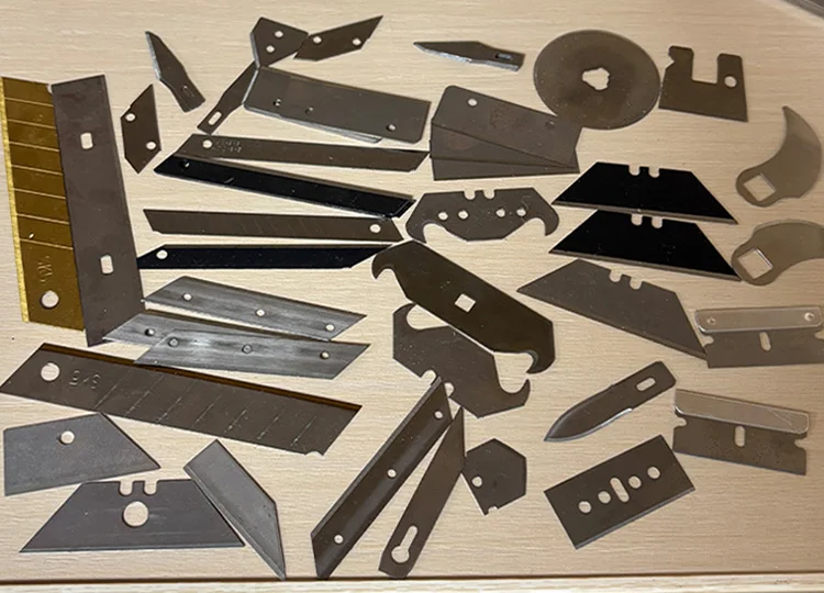 Industrial Special-Shaped Triangular Cutter Blade Double Edge Stainless ...