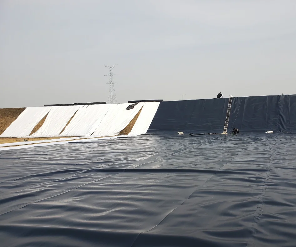 Geomembranes 40 Mil HDPE Liner Impermeable Roll HDPE Geomembrane Pond ...