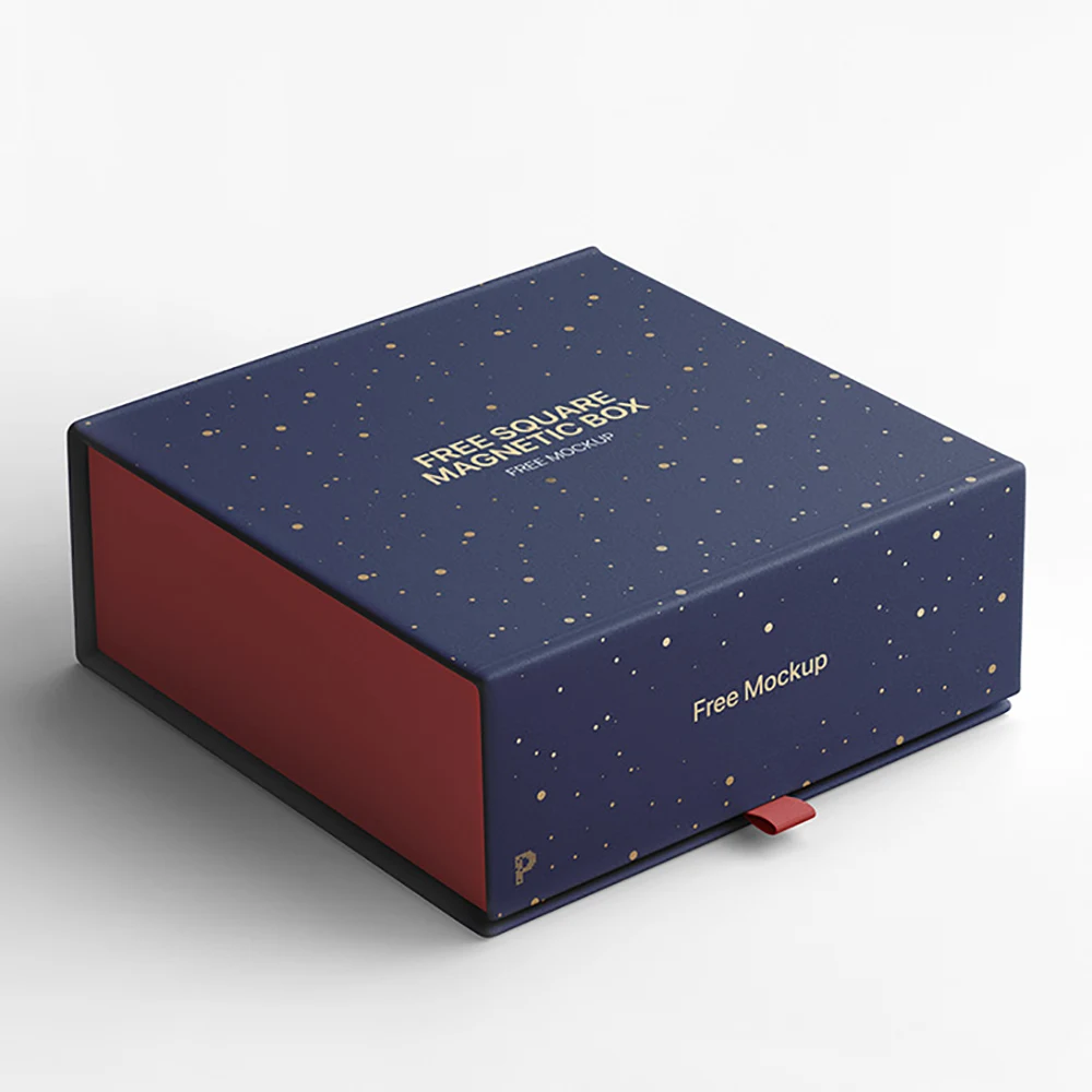 Customized Logo Luxury Grey Hard Case Packaging for Cosmetics