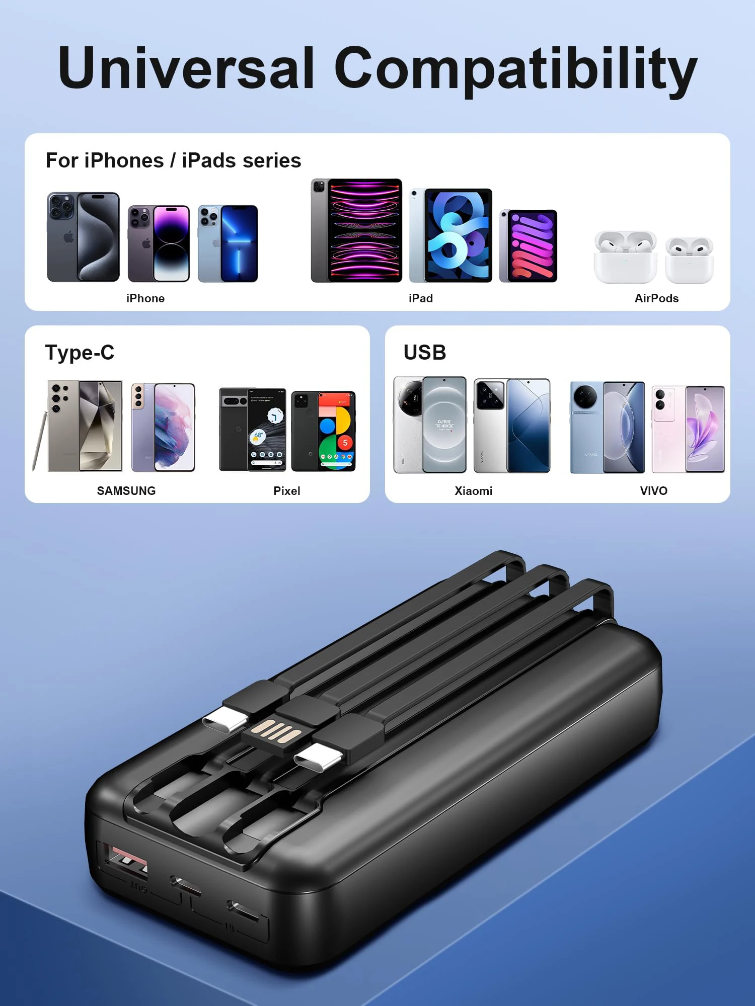 HYTO Power Banks - High Capacity, Fast Charging Solutions