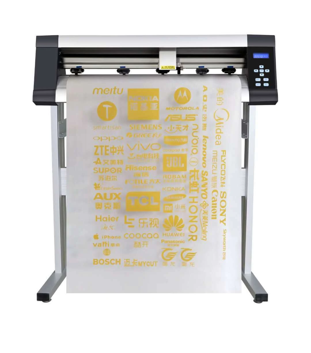 Auto Contour Positioning Pattern Logo Sticker Vinyl Printer Cutter ...