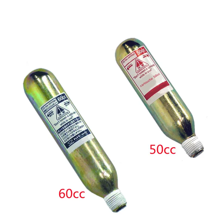 Hit air Co2 50cc 60cc 48cc Co2 Cartridge Threaded 38g 45g Cartucho for ...