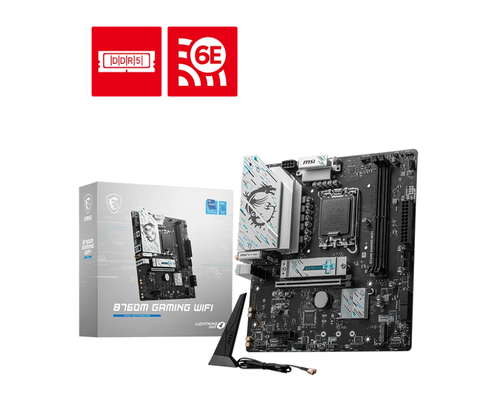 MS1 B760M GAMING WIFI Computer Motherboard Support CPU 14600KF/13600KF ...