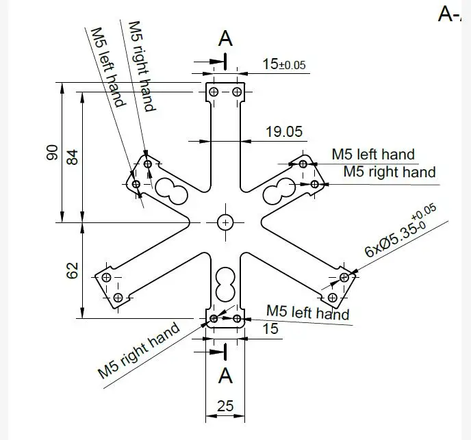 SC126 6-Axis Load Cells - Precision Force Sensors