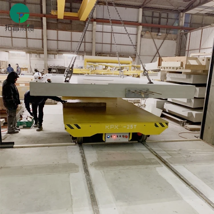 Painting Booth Steel Beam Steerable Rail Transport Cart Electric ...