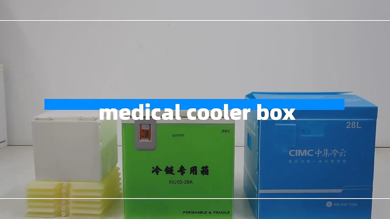 12l Medical Cooler Box High Capacity Vaccine Blood Transport Medical ...