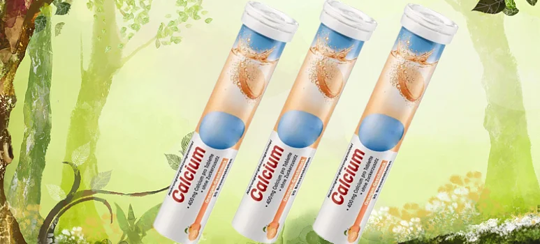 Oem/odm/obm Calcium Effervescent Tablets Improve Bone Density High ...