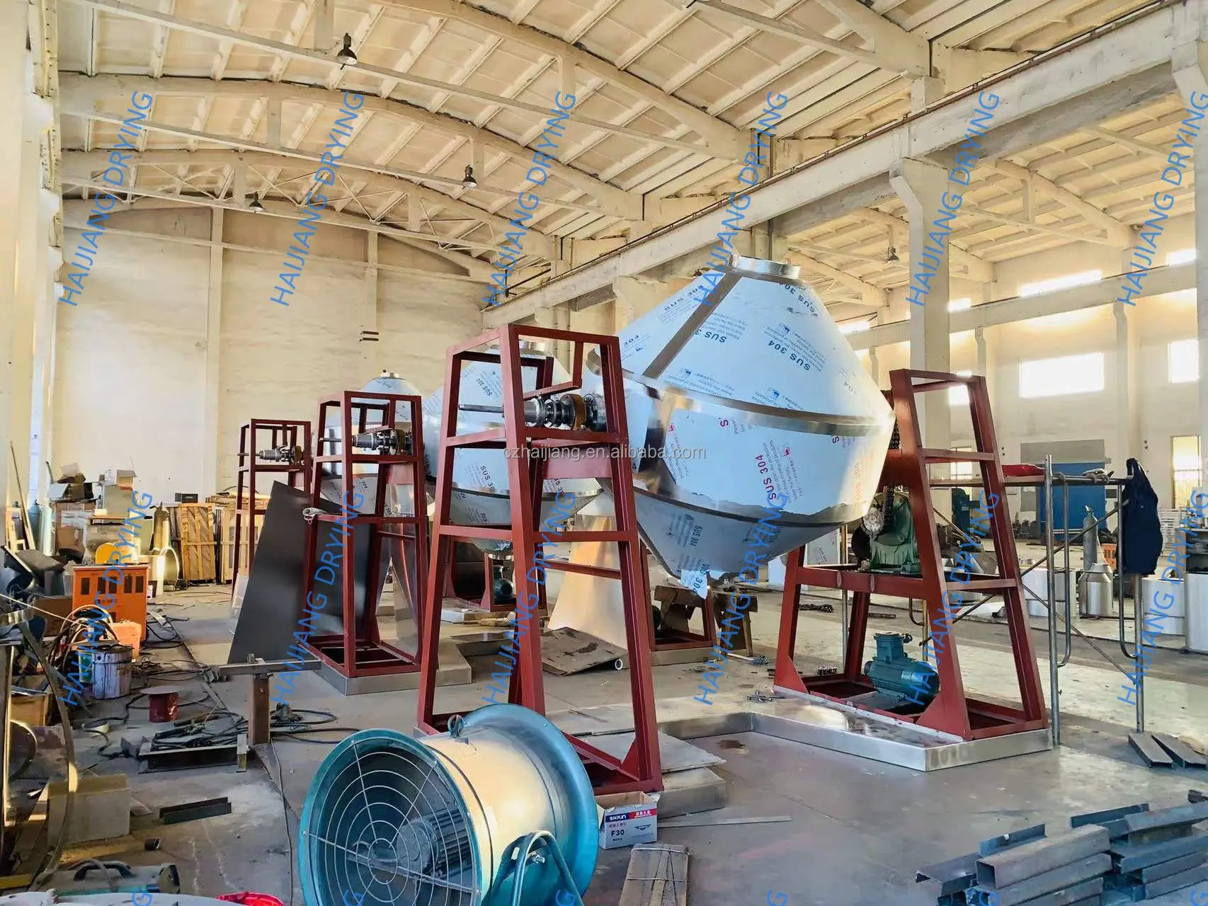 SZG Series Double Cone Conical Sugar Rotating Rotary Vacuum Device ...