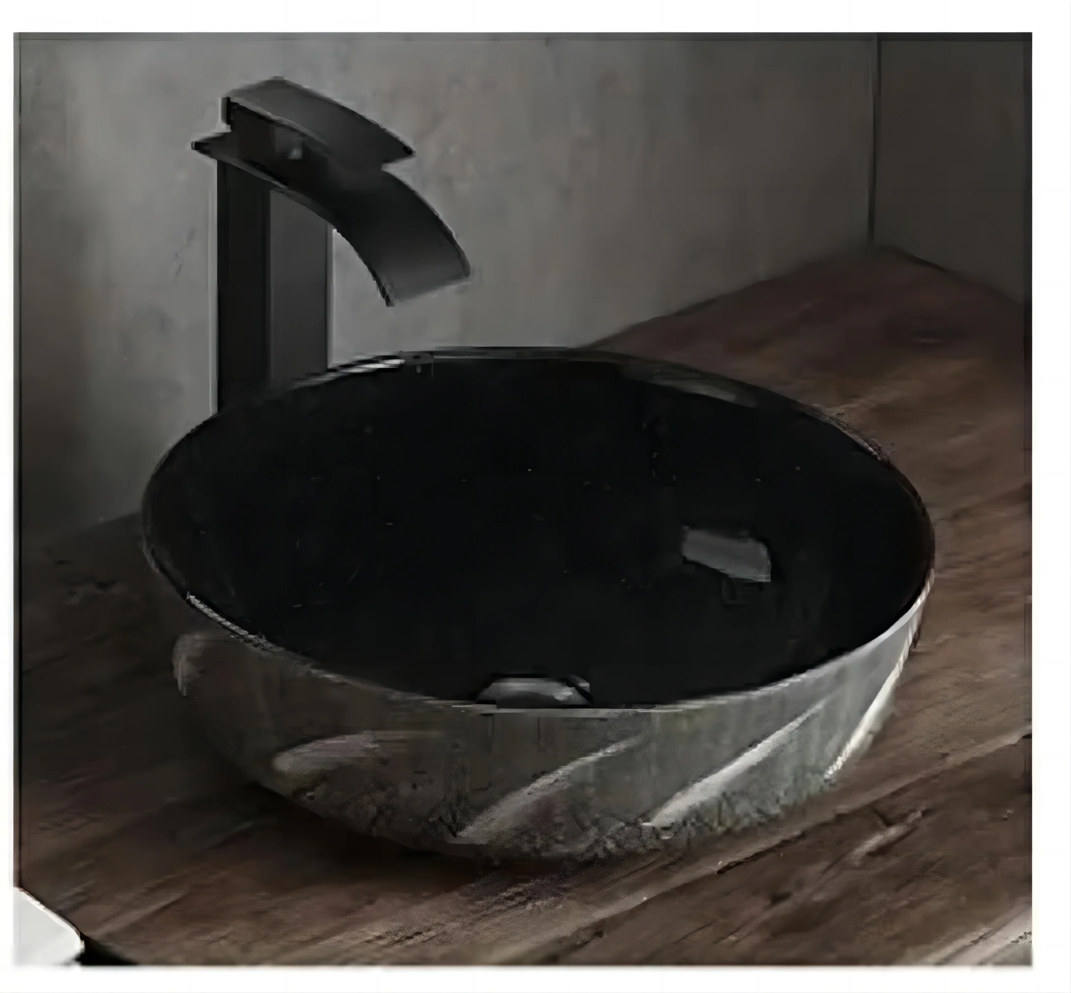 lavatorium retro countertop splash-proof ceramic washbasin single basin ...