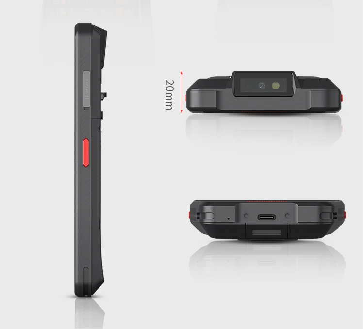 Portable Warehouse Android Smartphone Rugged Industrial Nfc Wifi Pda ...