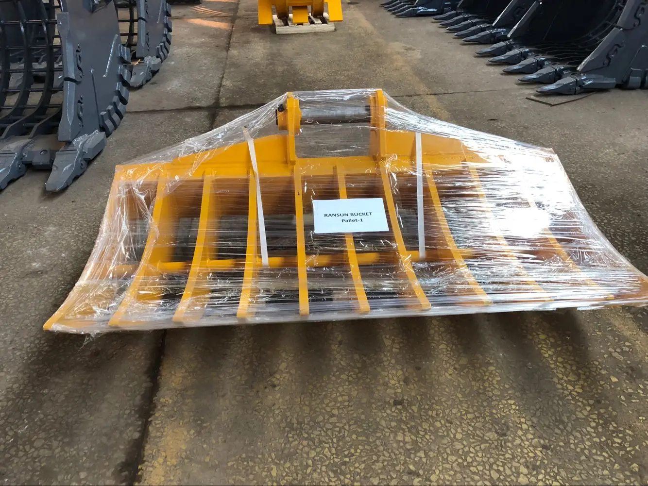 Rsbm Excavator Root Rake Tilting Rake Bucket Excavator Attachments ...