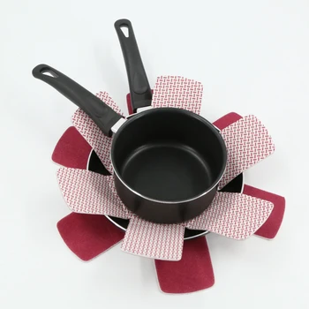 Kitchen Frying Felt Separators Pan Pot Holder Protector - Buy Pot ...