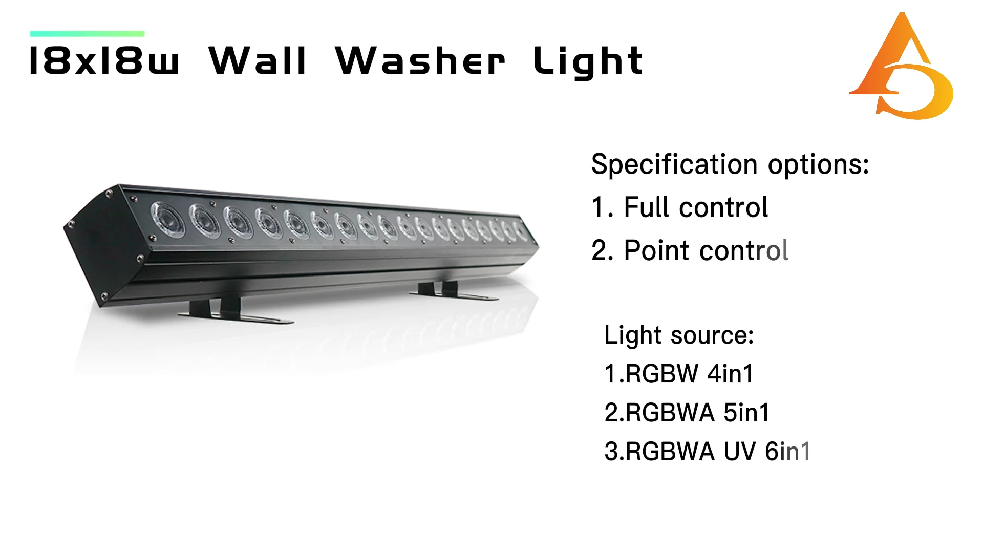 Strobe Effect Point Control 18pcs 15w Rgbwa Aluminum Ktv Clubs Bars ...