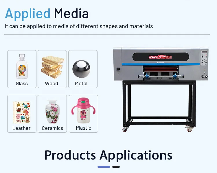 Kingjet UV DTF Printer - Efficient A4 Multifunctional Print