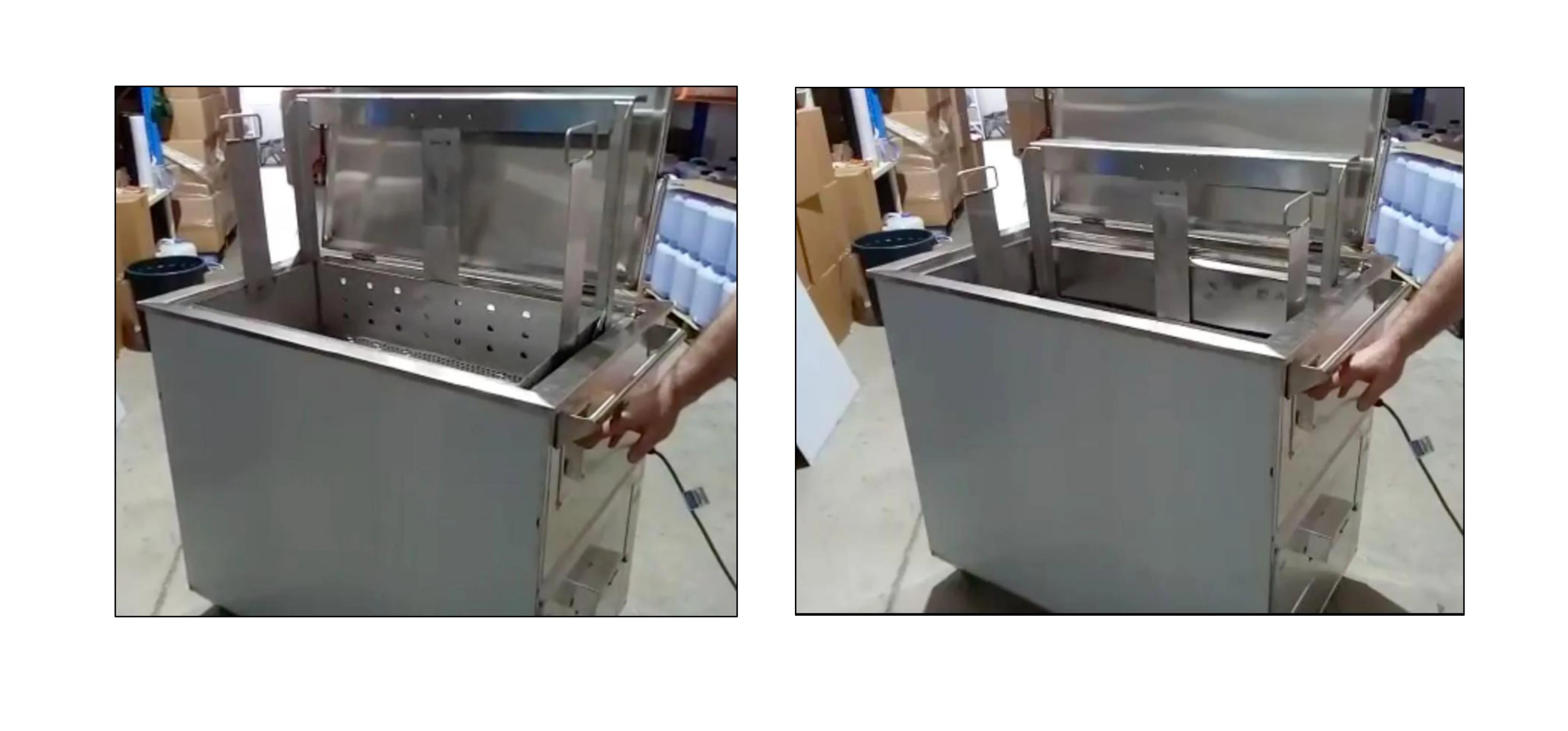 Automatic Commercial Kitchen Heated Soak Tank Cleaner - Buy Automatic ...