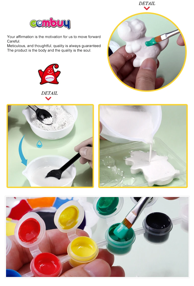 Cartoon Drawing Plaster Kids Diy Coloring Painting Gypsum Toys| Alibaba.com