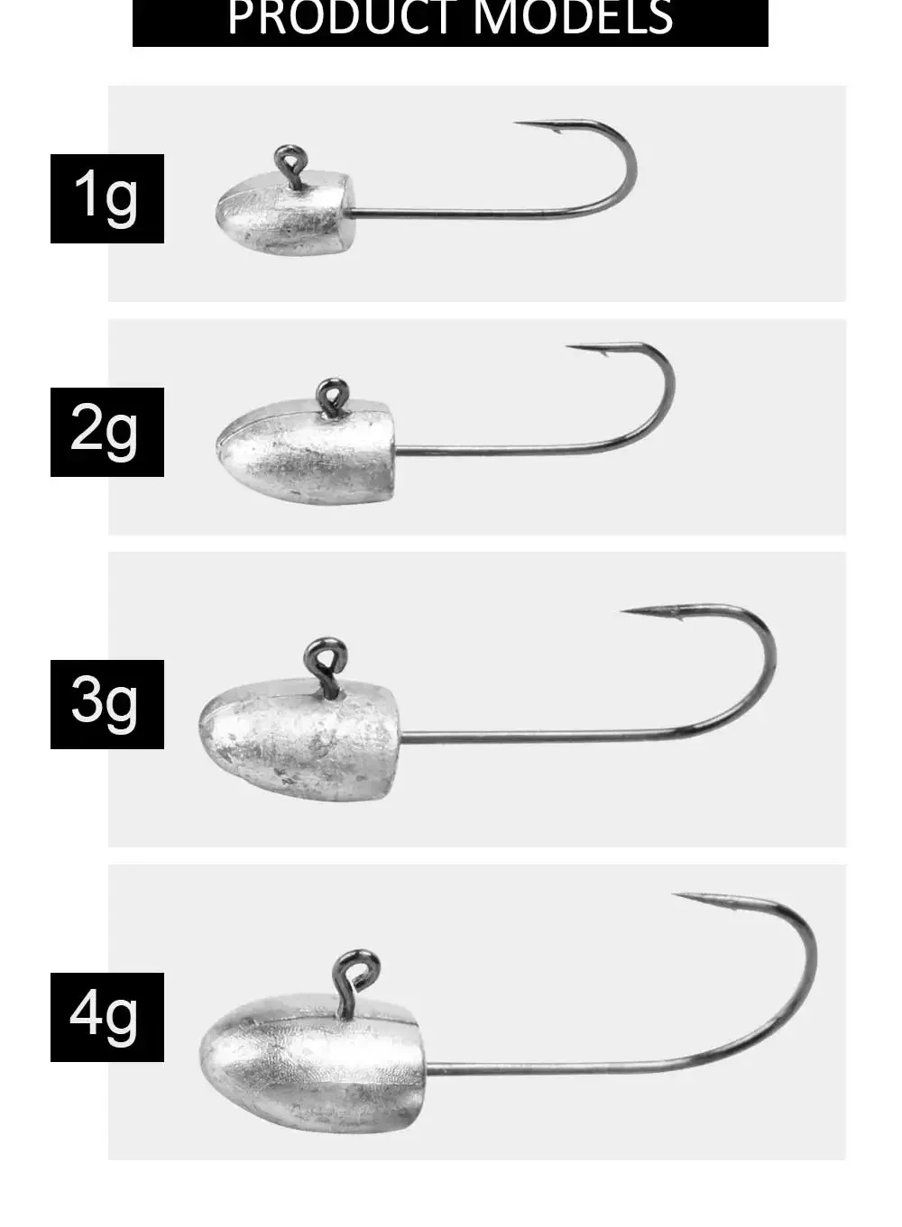 Ice Fishing Hooks - Spinpoler Mini Jig Heads for Success