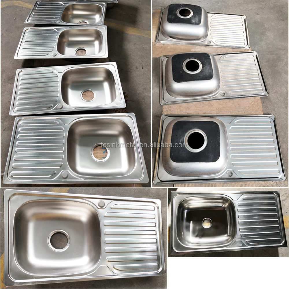 750x400mm Used Stainless Steel Kitchen Sink for Big Sales in Indonesia