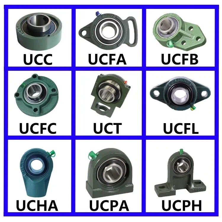 UCP307 UCP308 Pillow Block Bearing P307 Uc307 Agricultural Machinery ...