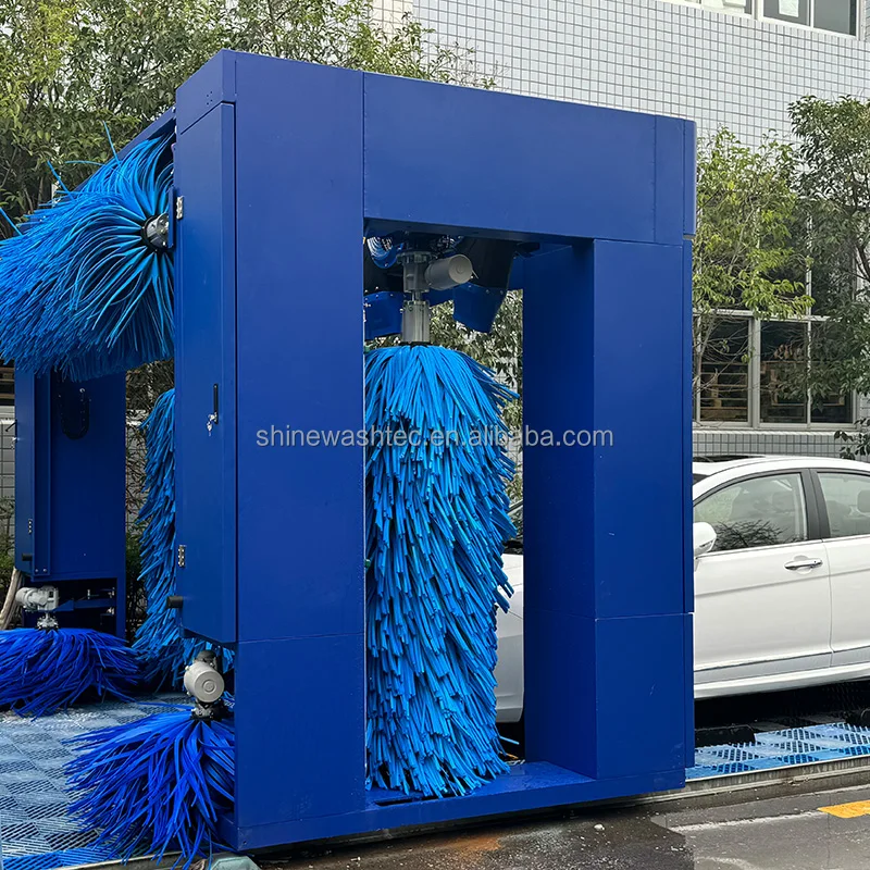 Fully Automatic Intelligent Roller Car Wash - 5 Brushes