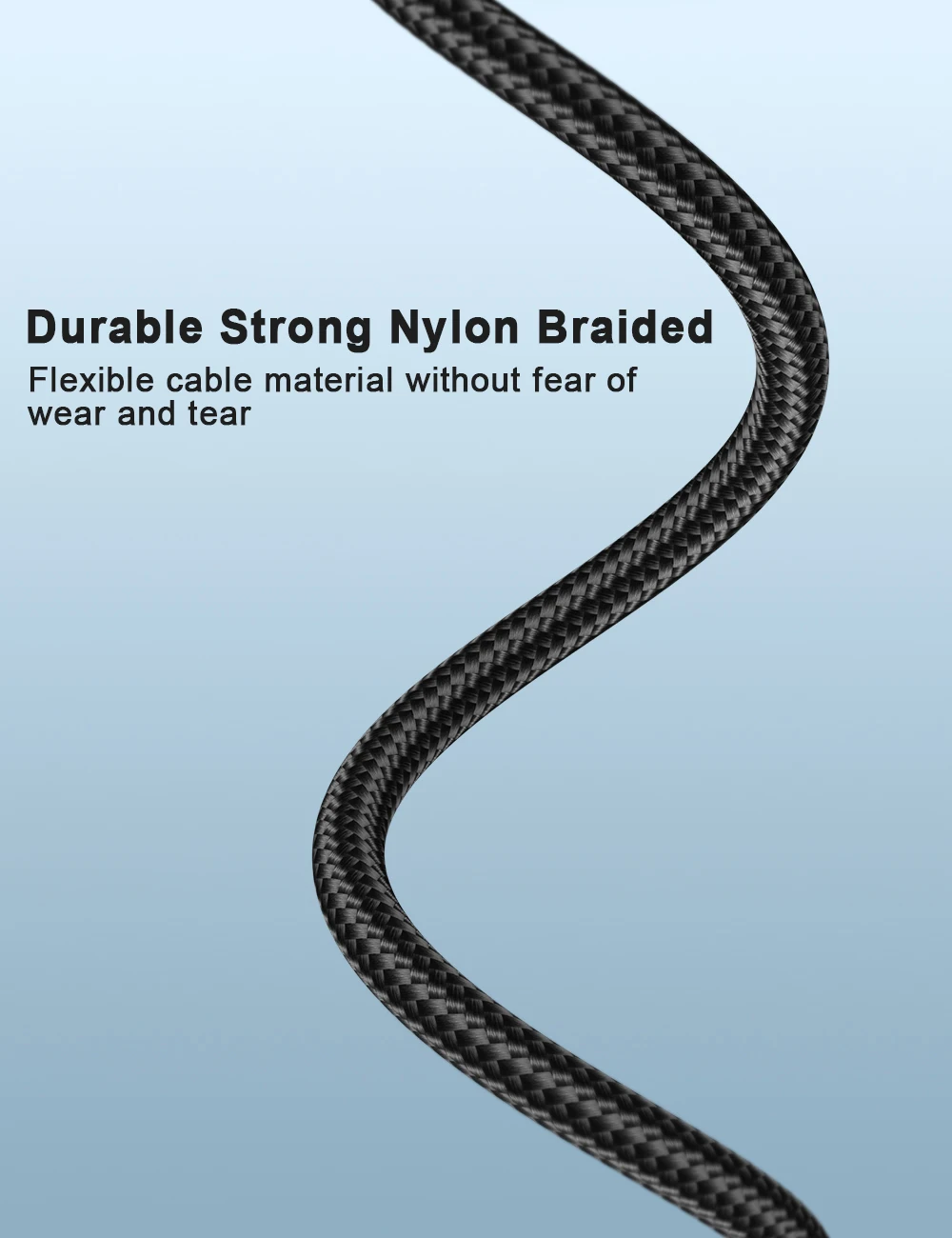 Wholesale Nylon Braided USB Cable - Fast Charging & Data Transfer
