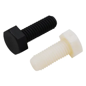 M3 M4 Nylon Plastic Material Pa66 White Black Partial Full Thread ...