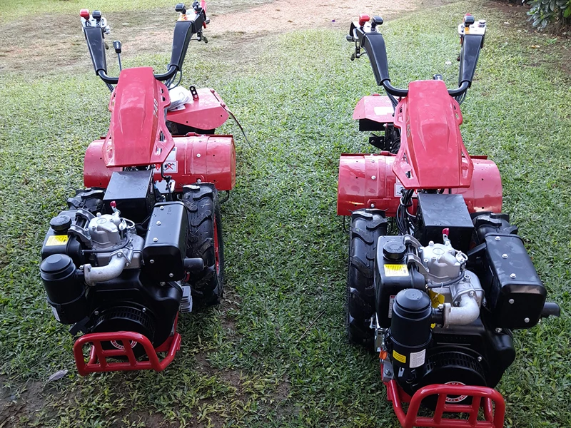 2 Wheel Small Farm Hand Tractor - 9.0hp Diesel Engine