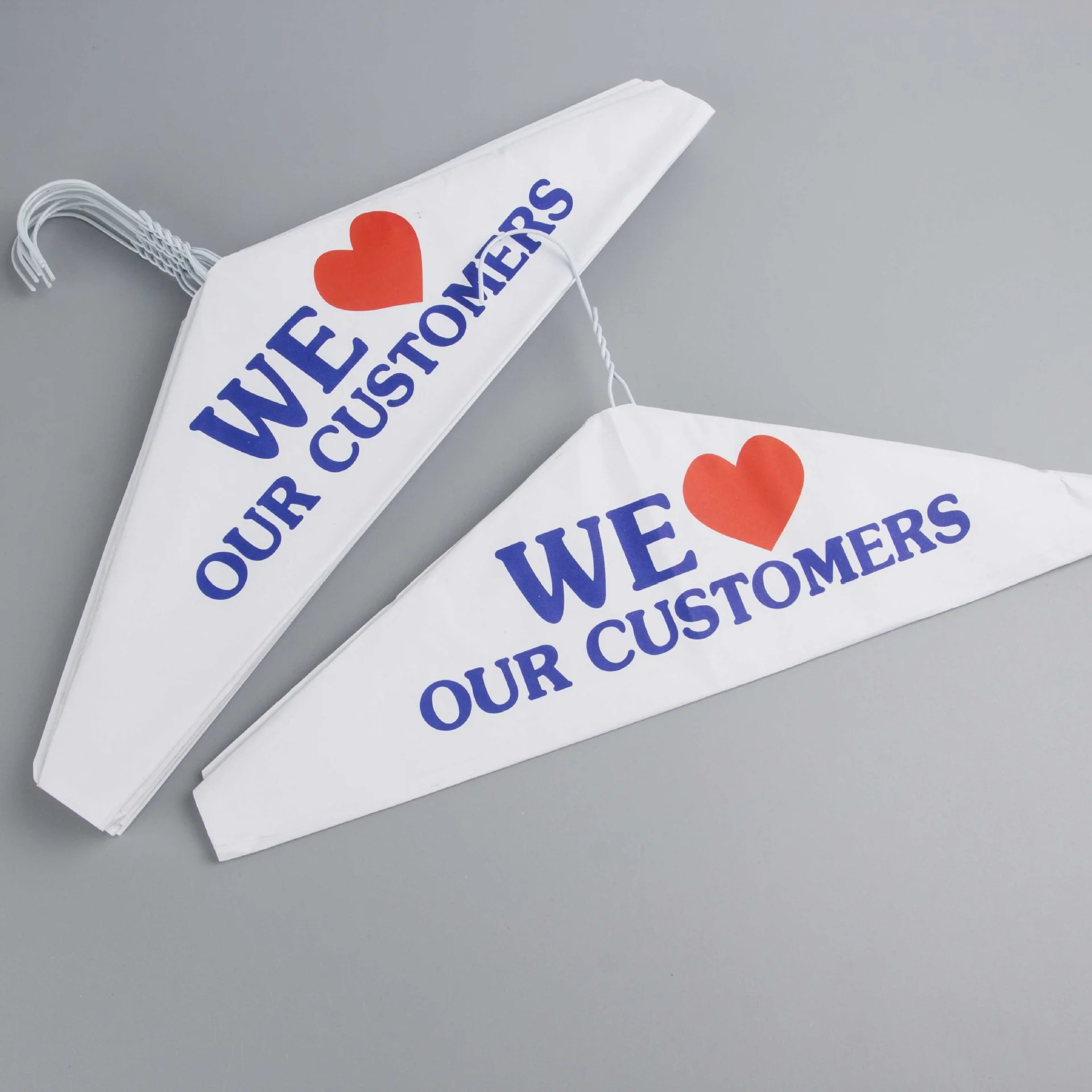 Paper Covered Caped Hangers - Versatile & Stylish Solutions