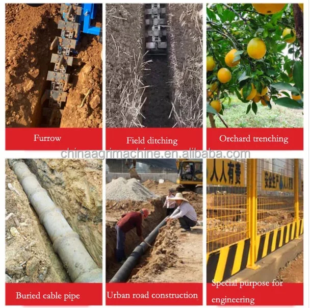Chain Saw Ditching Trenching Machine - Efficient Trench Digger for ...