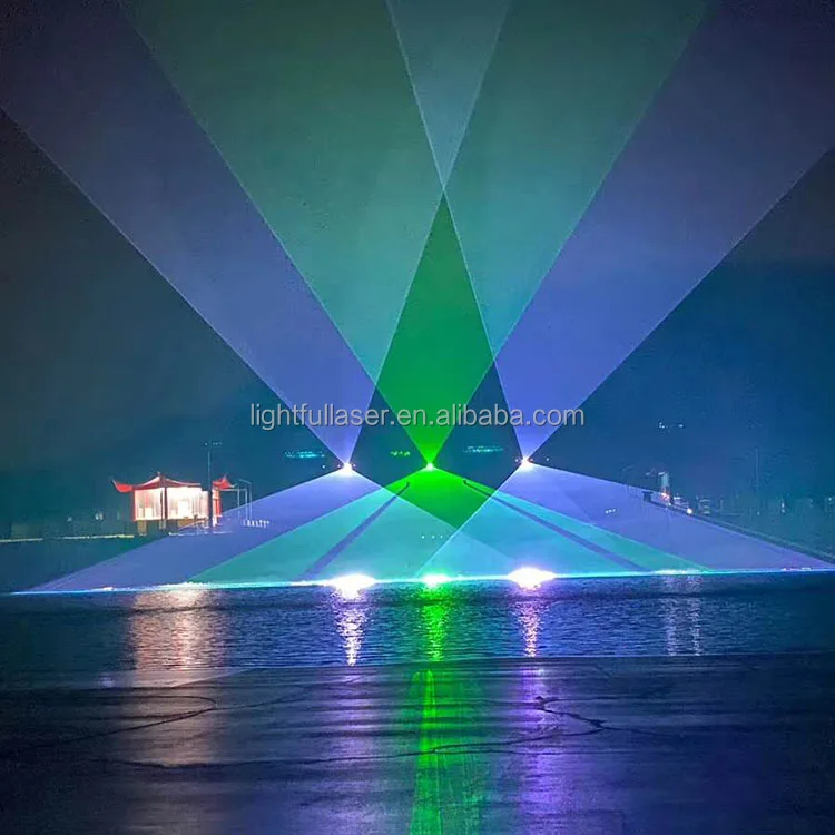 20W 50W 60W RGB HIGH POWER IP65 OUTDOOR LASER LIGHT PROJECT LASER LIGHT ...