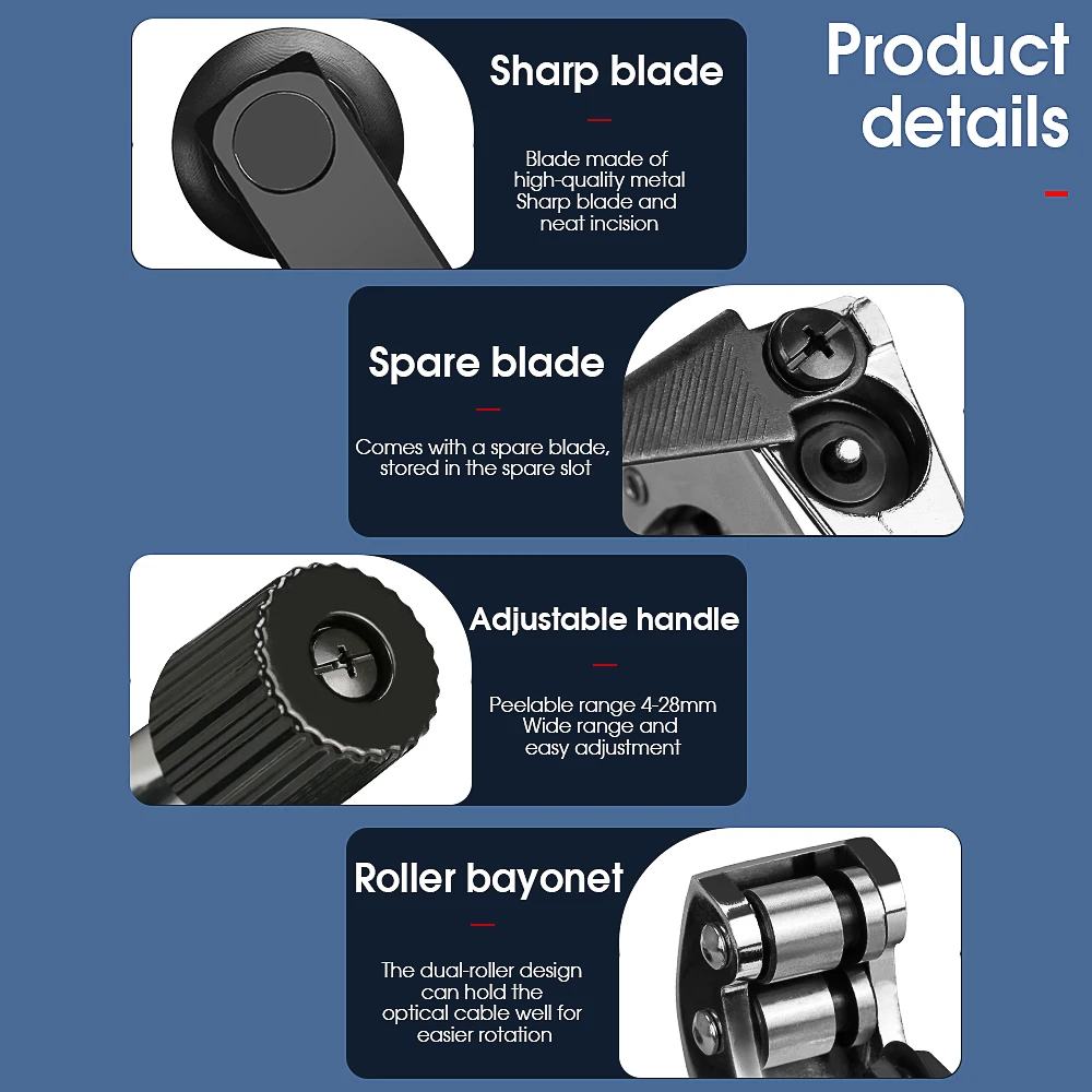 SI-01 fiber optic cable longitudinal cutter transverse cable cutter ...