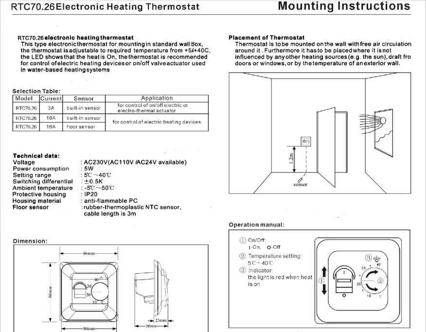 Mechanical Thermostat Rtc70.26 - Buy Ex Proof Self Regulating Heating Cable Max Maintenenance ...