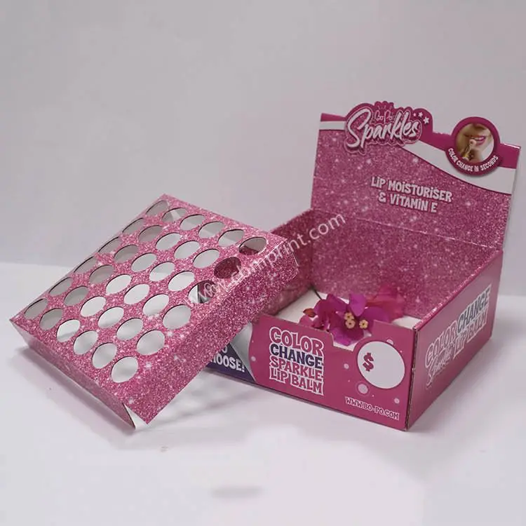 Kraft Paper Stand Counter Packing Boxes Tray Pod Display Box| Alibaba.com