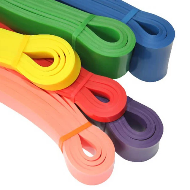 Custom LOGO Workout Equipment Training Elastic Band 8 Color Resistance ...