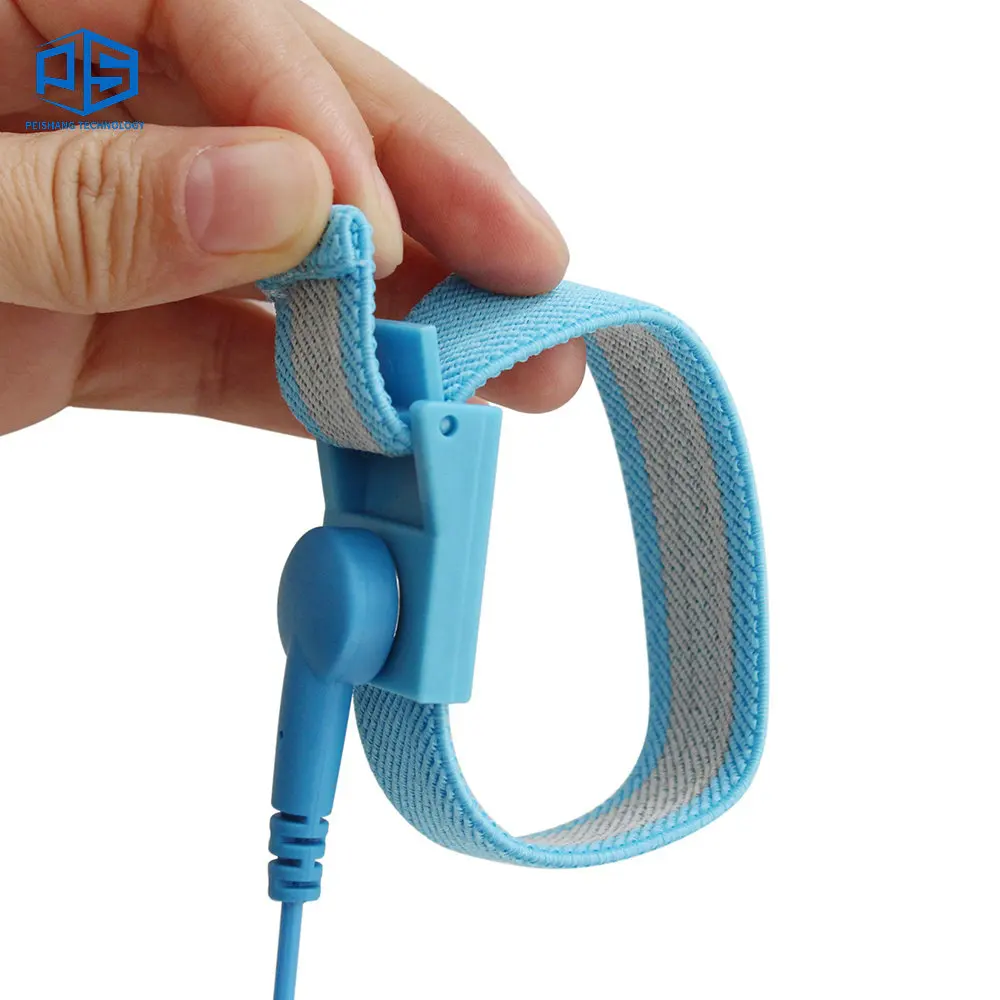High Quality Esd Adjustable Metal Fabric Conductive Strap Anti-static ...