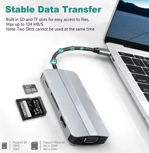Supports all TYPE-C channel computers docking station USB3.0 Stable ...