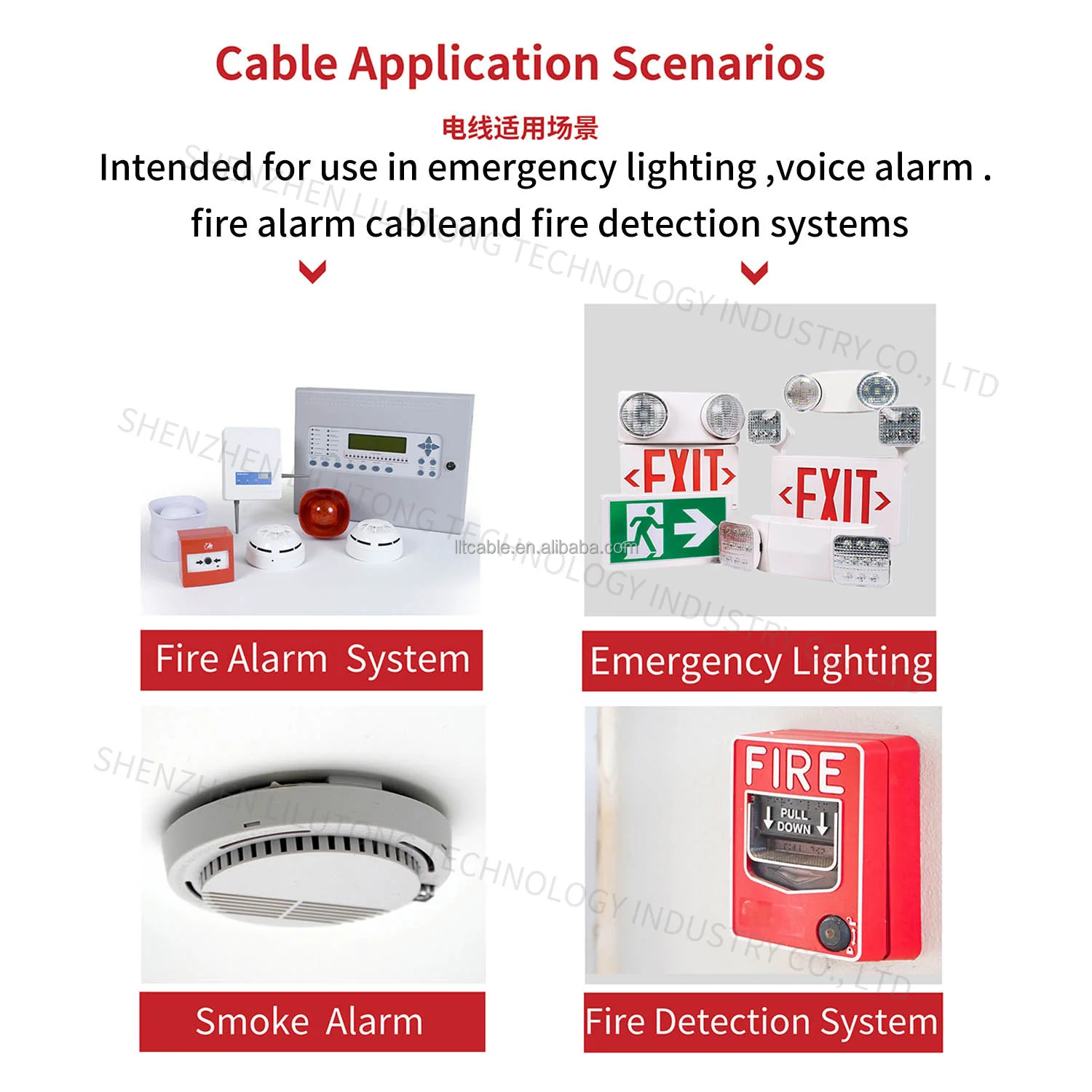 Ul Fire Alarm Cable Special Oem Service Customization - Buy Ul Fire ...