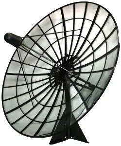 C Band 3m Satellite Mesh Dish Antenna for South American Markets