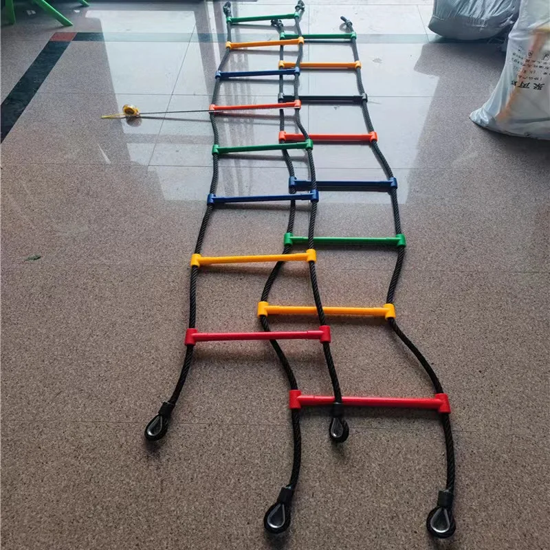 16mm Plastic Climbing Swing Ladder Rung with Playground Rope for ...