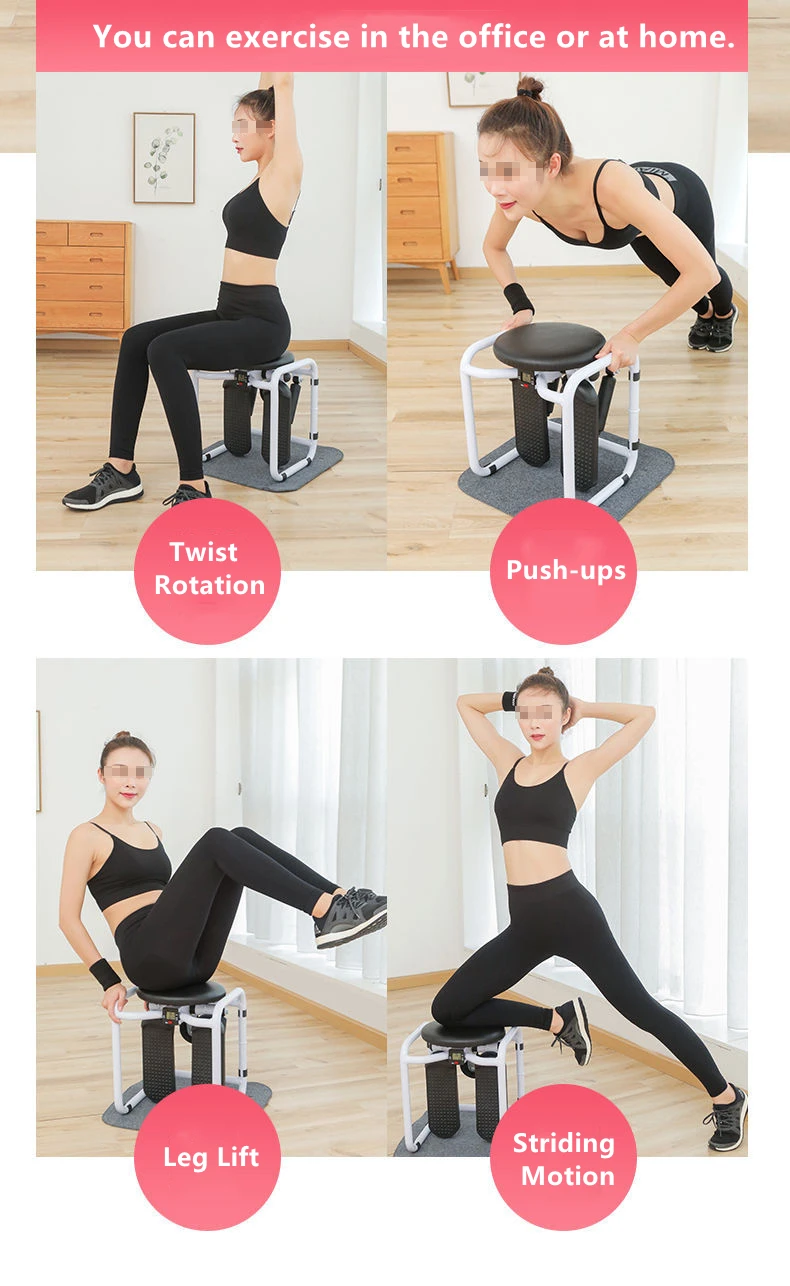 Home Mini Machine Climbing New Slim Leg Hydraulic Mute Stool Stepper ...