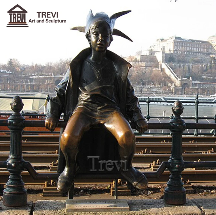 Popular Garden Ornament Copper Figure Sculpture Life Size Bronze Elf ...