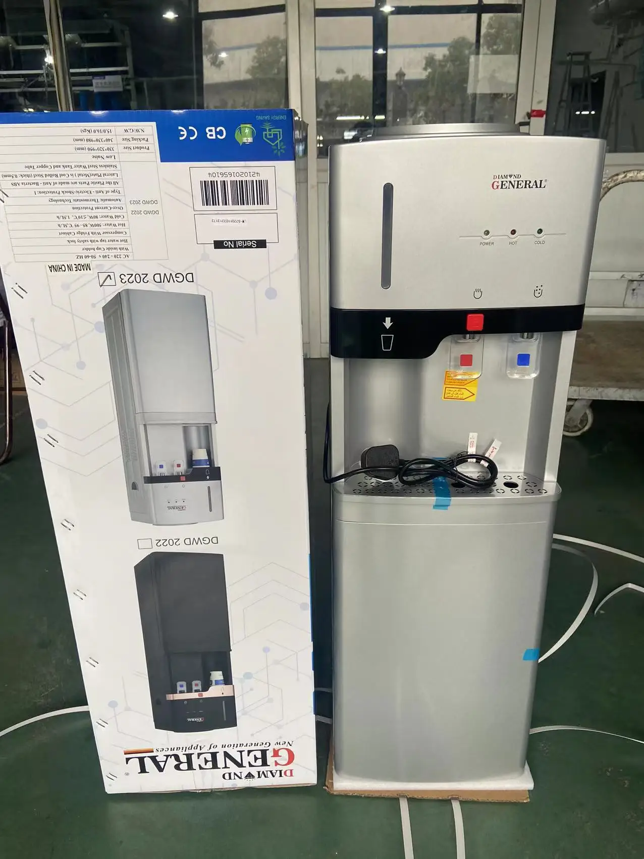 Pou Pipeline Floor Standing Ro Water Dispenser With Filters Hot And ...