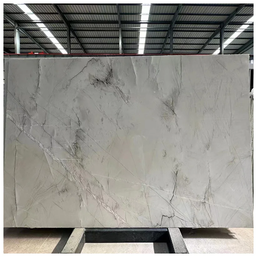 Wholesale White Quartzite Calacatta Brazil Quartzite Slab For Kitchen ...