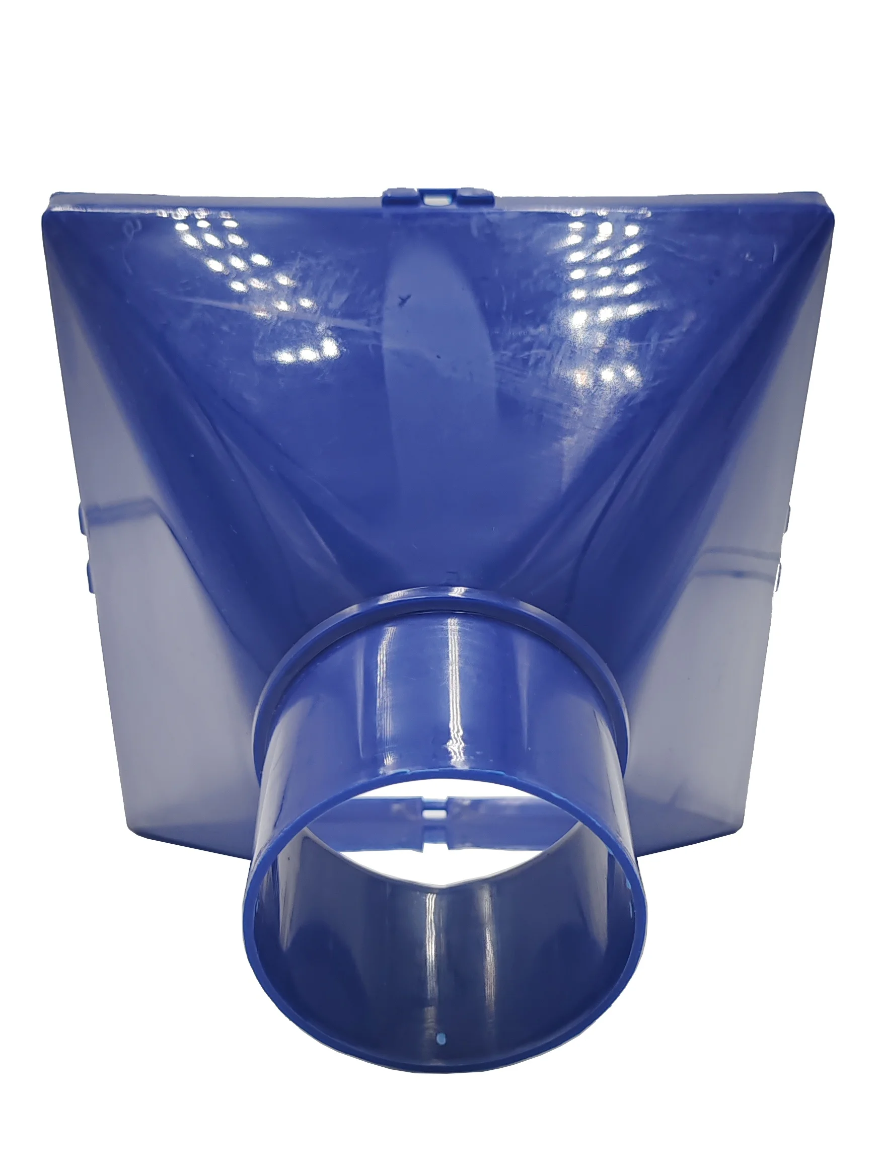 Plastic Dust Collector Hood With A Wide Mouth At One End And A Round ...