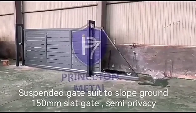 Aluminum New Style Aluminum Ventilation Cantilever Gate And Doors For ...