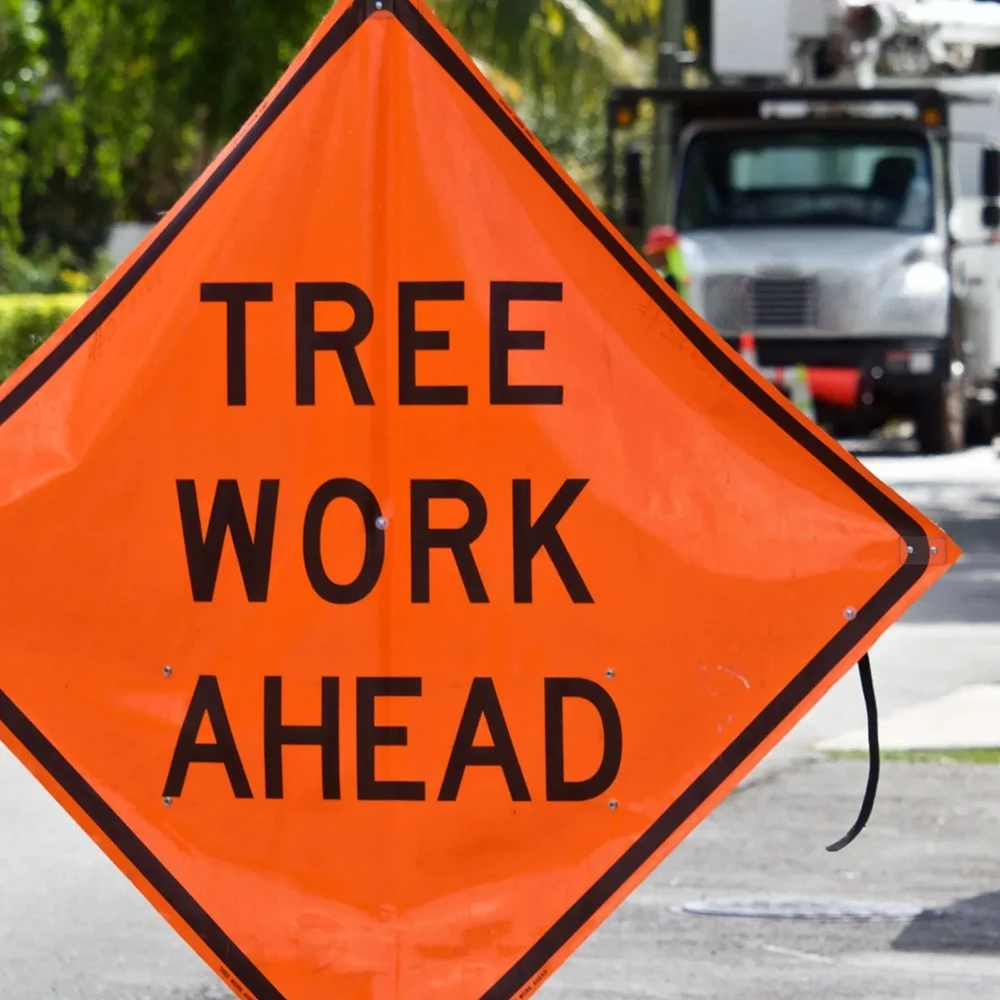 G Roll Up Construction Sign Flagger Ahead Symbol Work Zone Signs - Buy ...