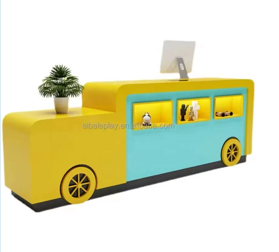 Preschool Reception Desk Kindergarten School Entrance Area Furniture ...