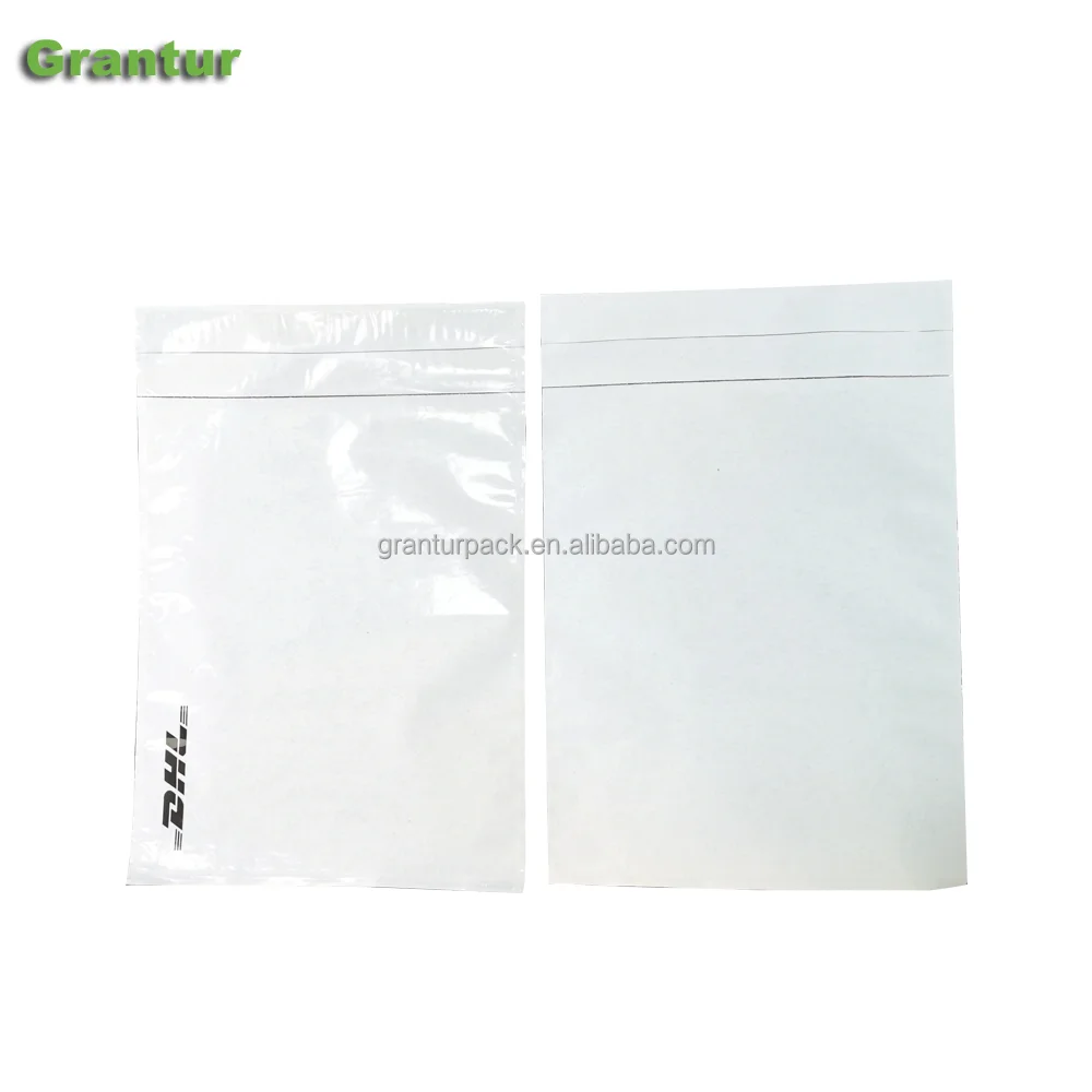 Eco Friendly DHL Packing List Envelope - Promote Green Logistics